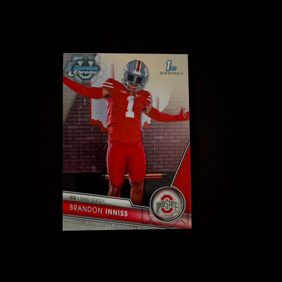 Topps | Toys | Brandon Inniss Ohio State Buckeyes Ohio State University ...